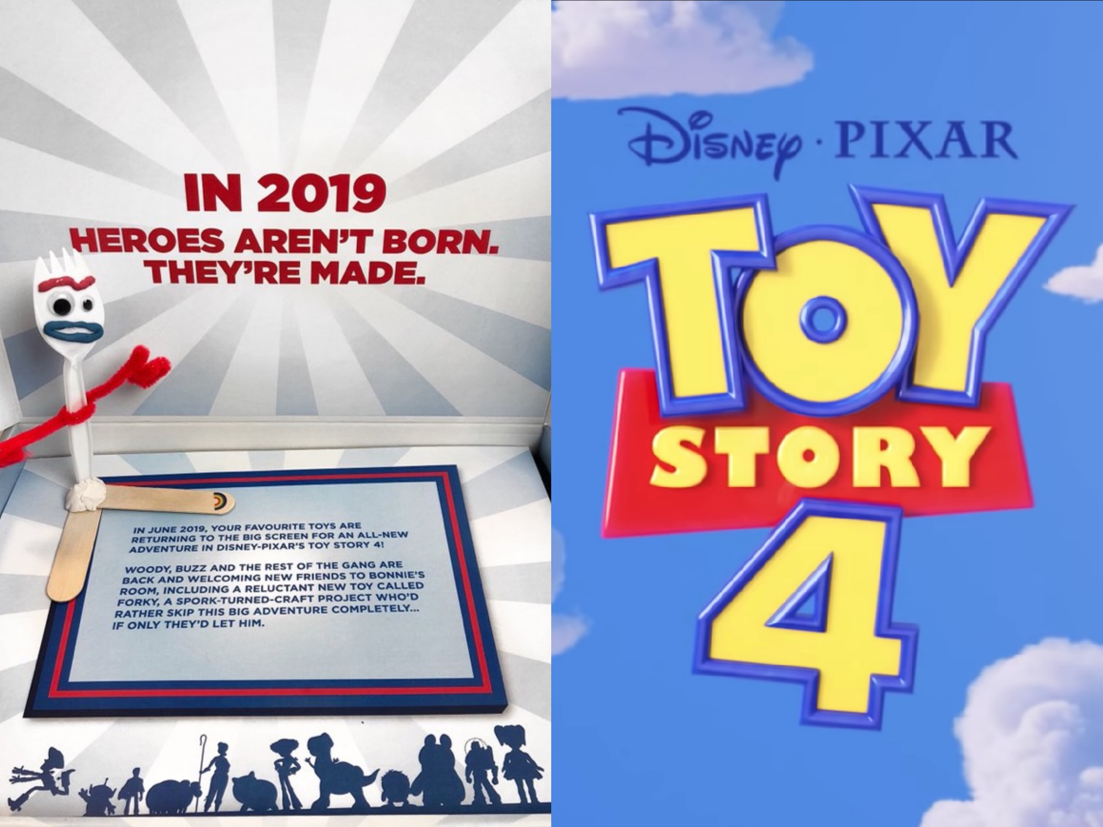 New ‘Toy Story 4’ Characters Appear on Build-A-Forky Media Gift – Toy ...