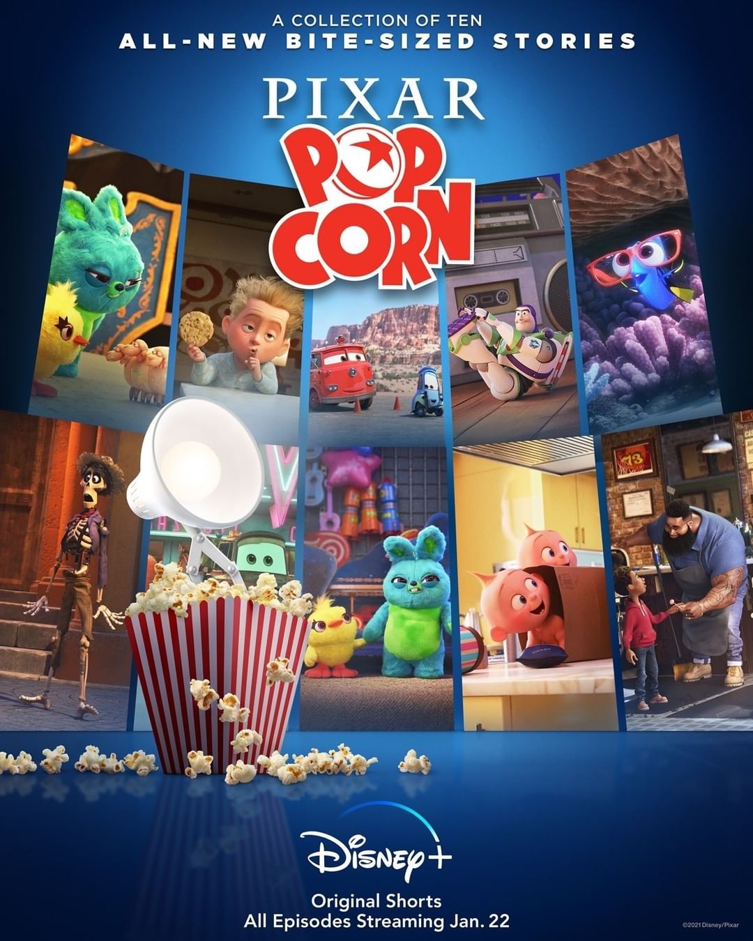 ‘Pixar Popcorn’ Trailer; All Episodes Streaming This Friday – Toy Story ...